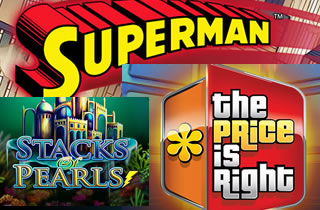 3 Exclusive Slots – Superman, The Price is Right & Stacks of Pearls