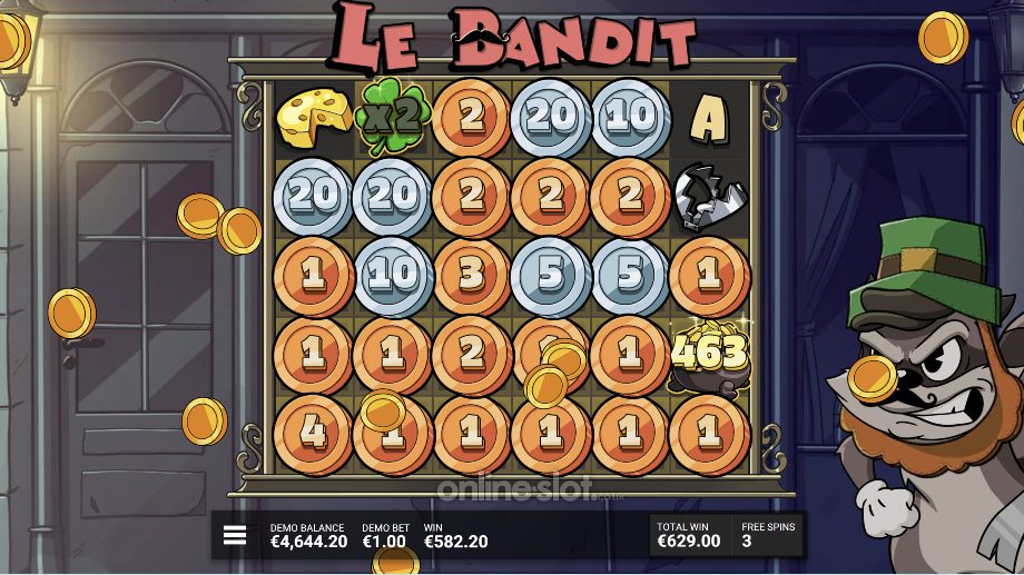 Le Bandit Slot | Info, Review + Play Demo | Hacksaw Gaming