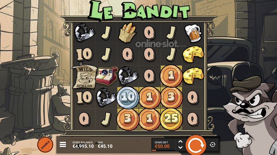Le Bandit Slot | Info, Review + Play Demo | Hacksaw Gaming