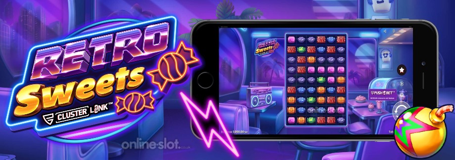 Retro Sweets Slot | Review + Play Demo | Push Gaming
