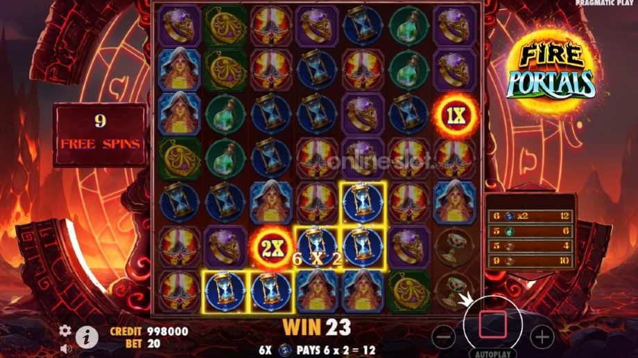 Fire Portals Slot | Info, Review + Play Demo | Pragmatic Play