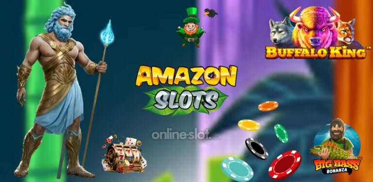 Amazon Slots Review | Up to 500 Free Spins | June 2025