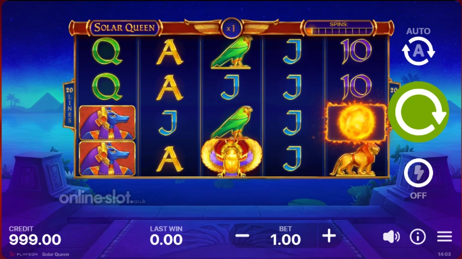 Solar Queen Slot | Review and Demo 2026 (Playson)