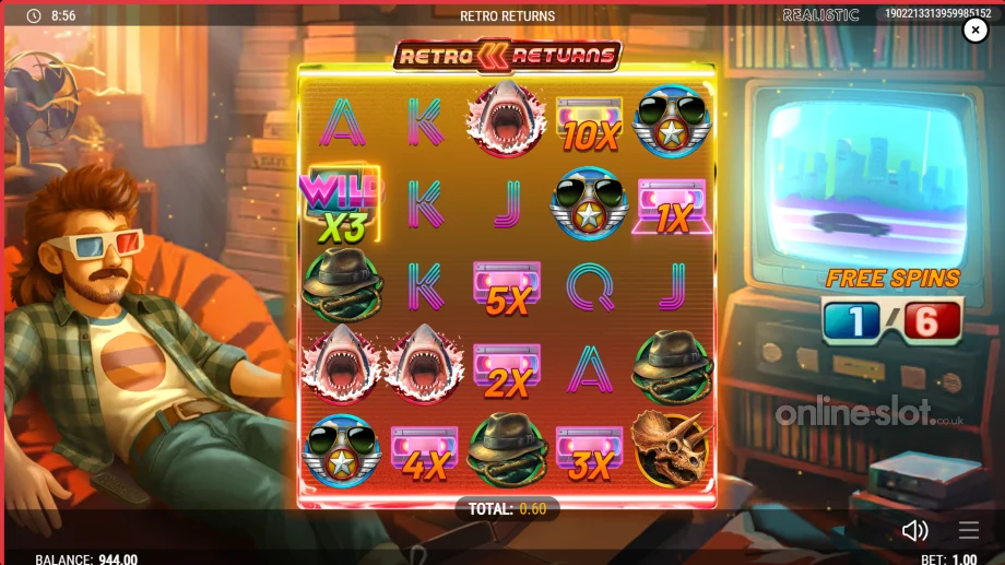 Retro Returns Slot | Review + Demo | 2026 Realistic Games